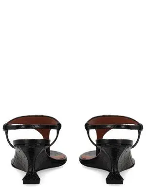 Paris Texas Sandalo Nina Con Tacco - Black