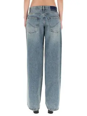 Stella McCartney Vintage Délavé Jeans - Blue