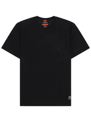 PARAJUMPERS T-shirt Malham Con Taschino - Black