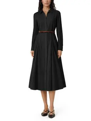 Max Mara Abito Chemisier In Popeline