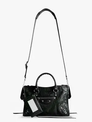 Balenciaga Le City Bag S Leather Shoulder Bag