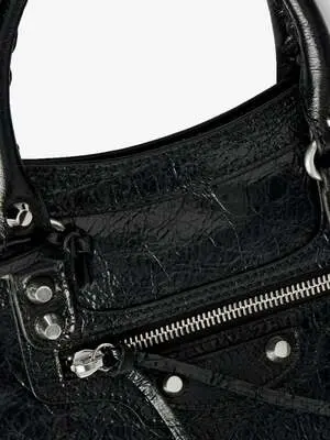 Balenciaga Le City Bag S Leather Shoulder Bag