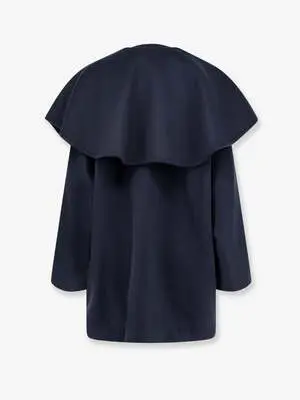 Bottega Veneta Wool And Cashmere Coat - Blue