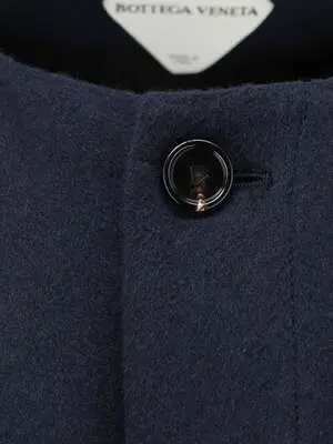 Bottega Veneta Wool And Cashmere Coat - Blue