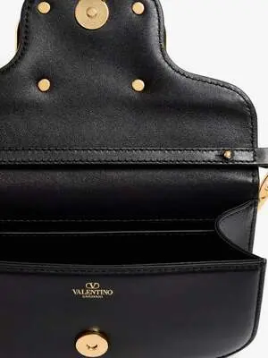 Valentino Garavani Locò Leather Shoulder Bag