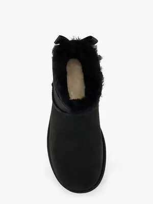 UGG Ultra Mini Bailey Bow Suede Ankle Boot