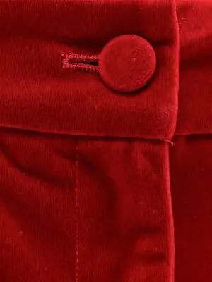 ACTUALEE Velvet Bermuda Shorts