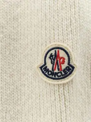 Moncler Wool And Cashmere Blend Padded Jacket - Beige