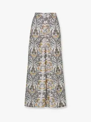 PHILIPPA 1970 Jazmin Printed Cotton Trousers