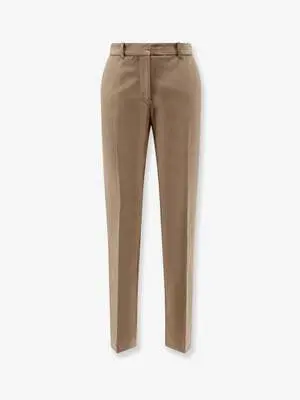 JOSEPH Viscose And Stretch Cotton Trousers
