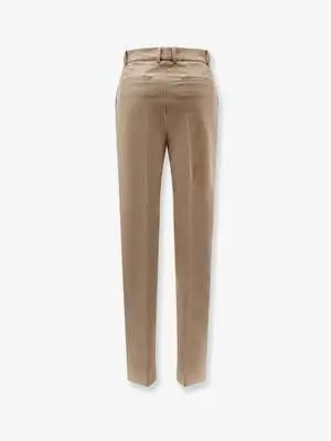 JOSEPH Viscose And Stretch Cotton Trousers