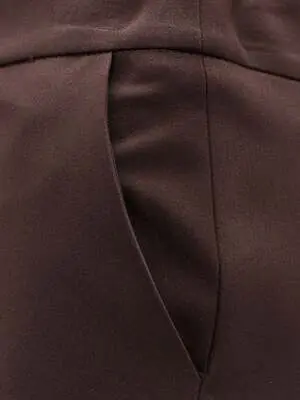 ACTUALEE Satin Pencil Skirt