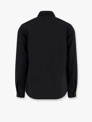Aspesi Virgin Wool Blend Shirt/jacket With Thermal Insulation