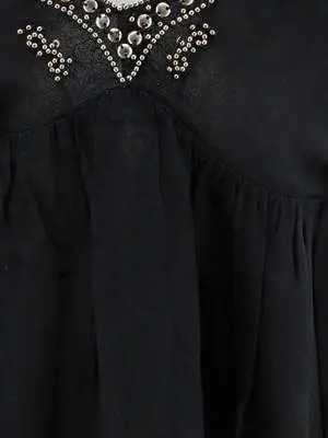 SCARLETT POPPIES Hedvig Viscose Top With Scarf