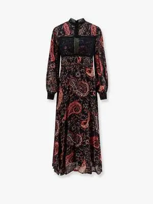 PHILIPPA 1970 Elin Viscose Dress With Multicolor Print