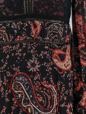 PHILIPPA 1970 Elin Viscose Dress With Multicolor Print