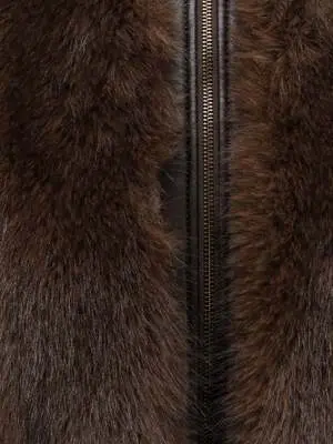 Zimmermann Valiant Faux Fur Jacket