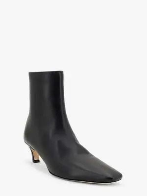 TOTEME Leather Boots - Black