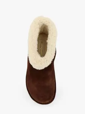 Miu Miu Suede Ankle Boots - Brown