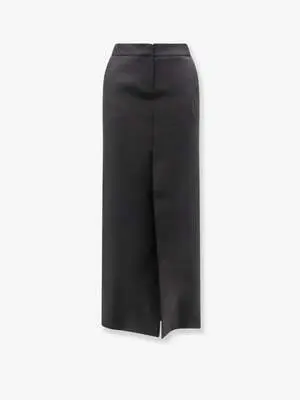 ACTUALEE Satin Pencil Skirt