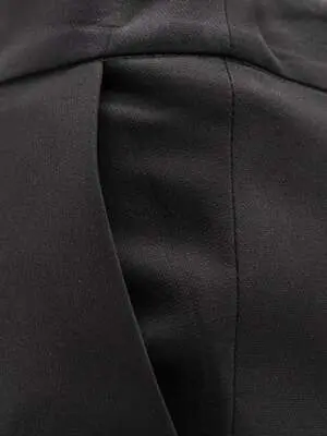 ACTUALEE Satin Pencil Skirt