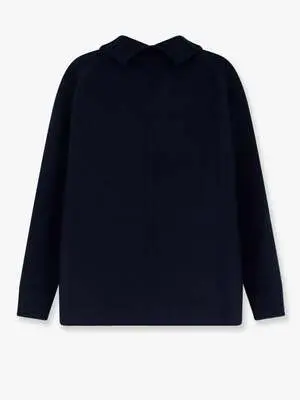 Bottega Veneta Wool And Cashmere Blend Turtleneck - Blue