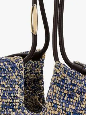 Zimmermann Goldentime Raffia Shoulder Bag