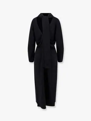 TOTEME Viscose Dress With Scarf