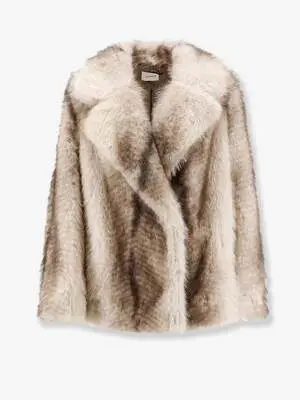 NUDE Faux Fur Jacket - Grey