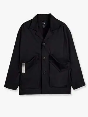 ADIDAS Y-3 Wool Blend Jacket - Black