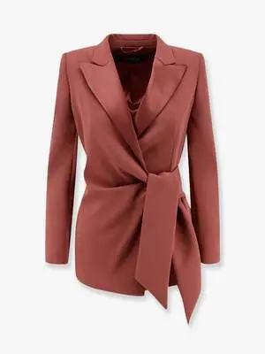 Max Mara Mxebano Cady Blazer - Brown