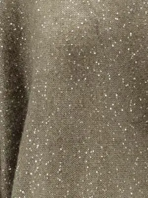 NUDE Mohair Blend Sweater With Sequins - Green