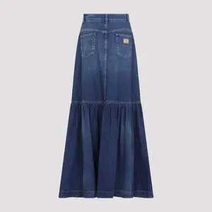 Dolce & Gabbana Long Denim Skirt
