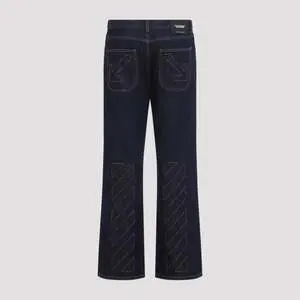 Off-White Half Arrow Slim Relax Jeans