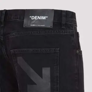 Off-White Half Arrow Slim Relax Jeans