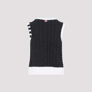 Thom Browne Aran Cable Shell Top