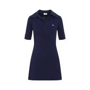 Celine Polo Mini Dress - Blue