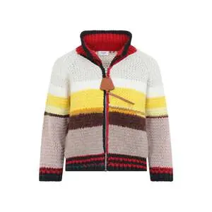 Celine Wool Cardigan - Multicolor