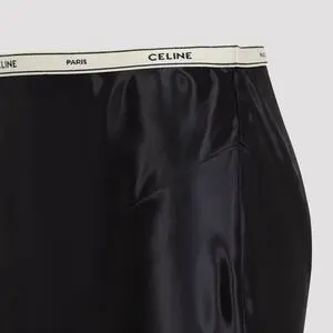 Celine Viscose Skirt - Black