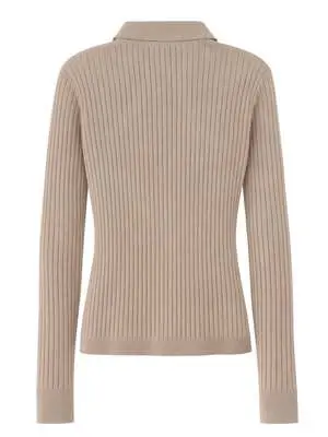 Max Mara Cashmere Polo Shirt - Cream