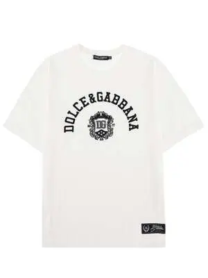 Dolce & Gabbana T-shirt With Logo - White