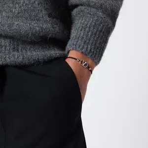 Valentino Garavani Vlogo Signature Cord Bracelet