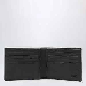 Valentino Garavani Vlogo Signature Wallet In Grained Leather