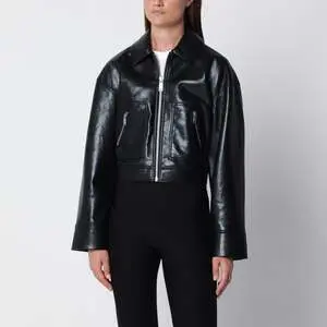 ANINE BING Assan Regenerated Leather Jacket