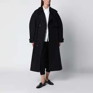 ANINE BING Pascale Cotton Maxi Trench Coat