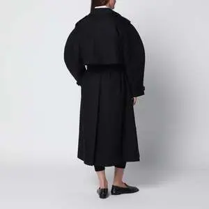 ANINE BING Pascale Cotton Maxi Trench Coat
