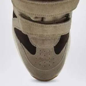 Isabel Marant Étoile Balskee Sneakers In Sand/chocolate Suede - Beige