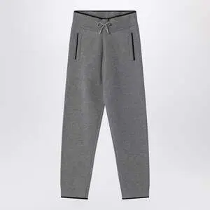 Chloé Melange Cotton Knitted Trousers