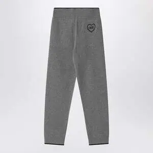 Chloé Melange Cotton Knitted Trousers