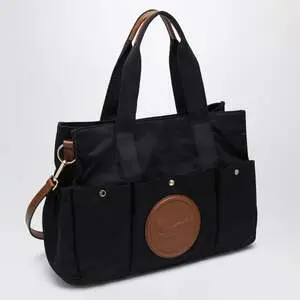 Chloé Navy Cotton Changing Bag